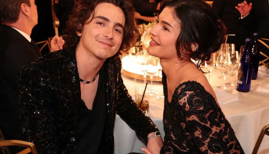 Timothee Chalamet thanks Kylie Jenner after winning first Golden Globe