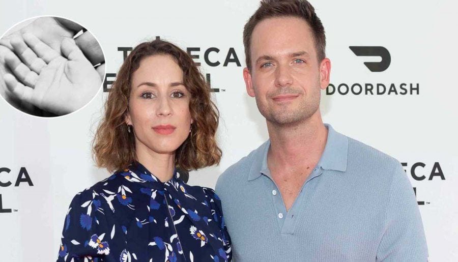 Patrick J. Adams, wife Troian Bellisario announce birth of third child