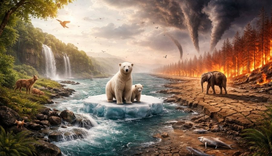 Climate change vs Nature: Is world near a potential ecological tipping ...
