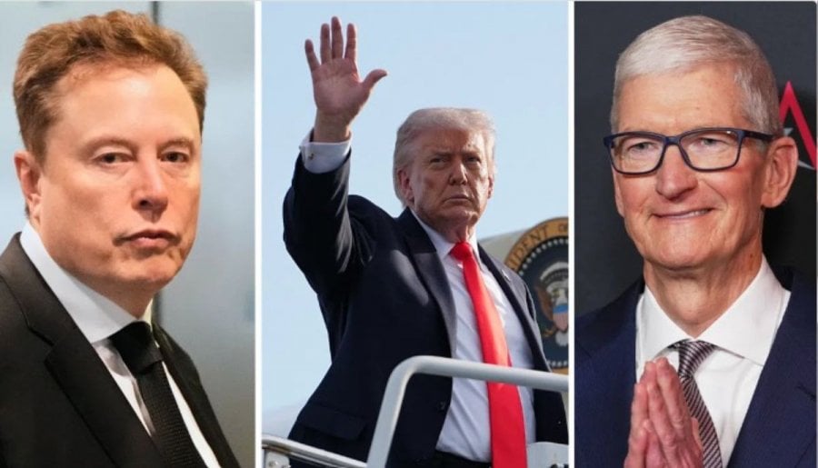 Elon Musk, Apple's Tim Cook to join Trump at China's summit