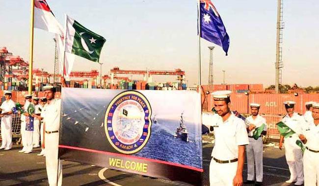 37-nation naval exercises begin in Pakistan