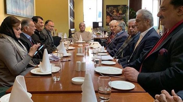 PML-N leaders put their heads together in London