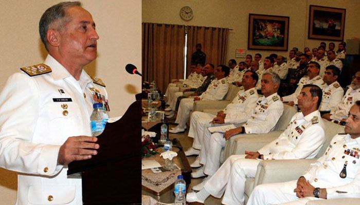 Naval chief visits Chinese ship during ‘Sea Guardians 2020’ exercise