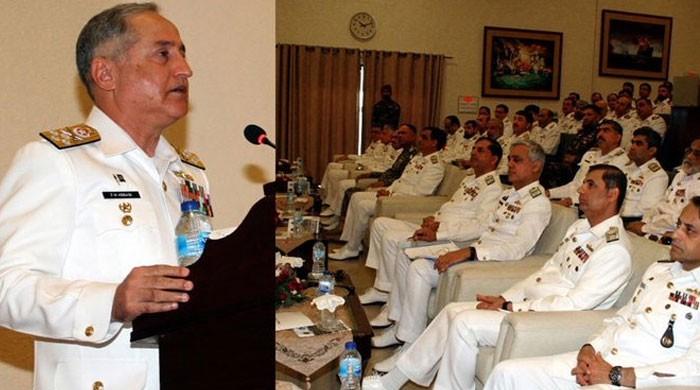 Naval chief visits Chinese ship during ‘Sea Guardians 2020’ exercise