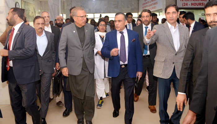 Seeing five children on one bed at NICH makes president Dr Alvi sick at ...