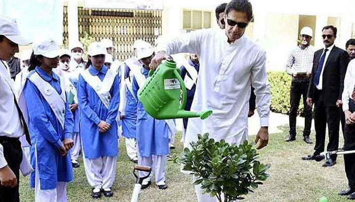 PM Imran Khan asks everyone to plant a tree