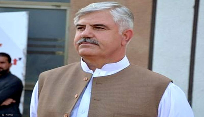 KP CM Mahmood Khan performs groundbreaking of Makh Banda Dam