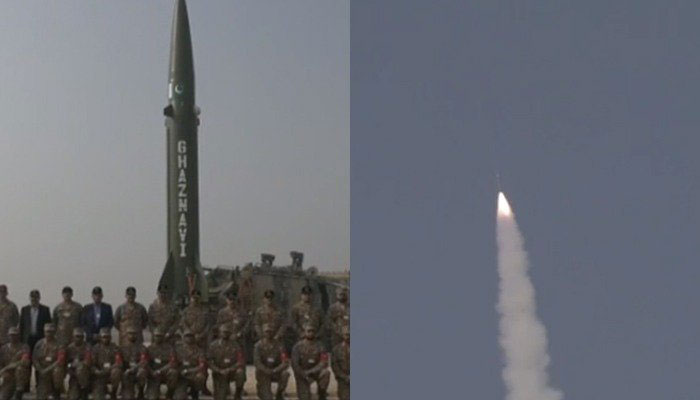 Pakistan conducts training launch of Ghaznavi ballistic missile
