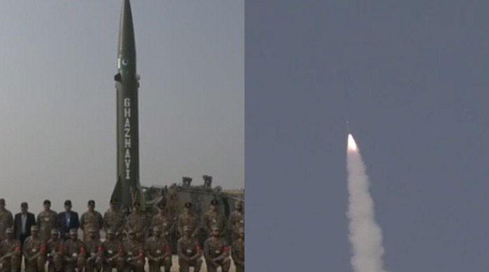 Pakistan conducts training launch of Ghaznavi ballistic missile