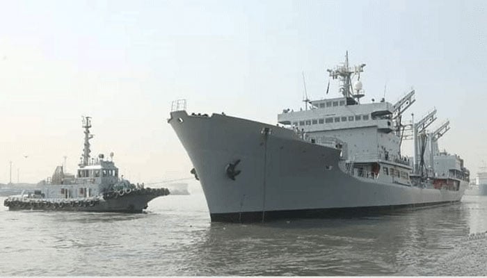 Pak Navy ship returns after humanitarian mission to African states