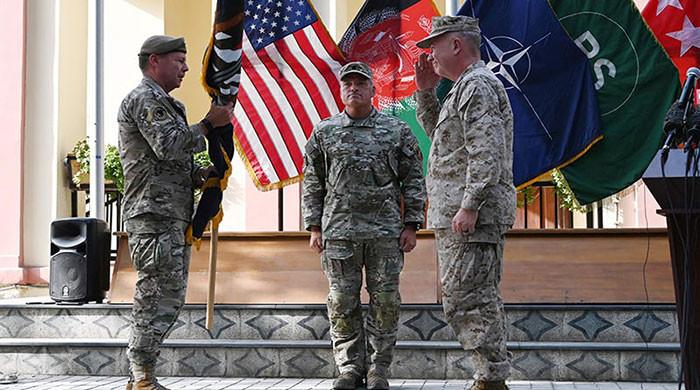 Gen Miller hands over command to Afghan govt