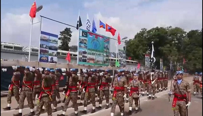 Pak Army organises UN military parade in DR Congo