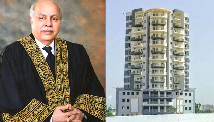 Mechanical demolition of Nasla Tower begins