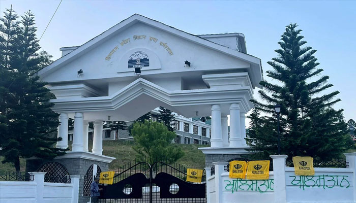 Khalistan flags hoisted at Himachal Pradesh Legislative Assembly