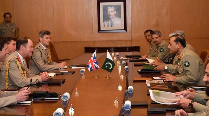 UK Army chief calls on CJCSC, COAS