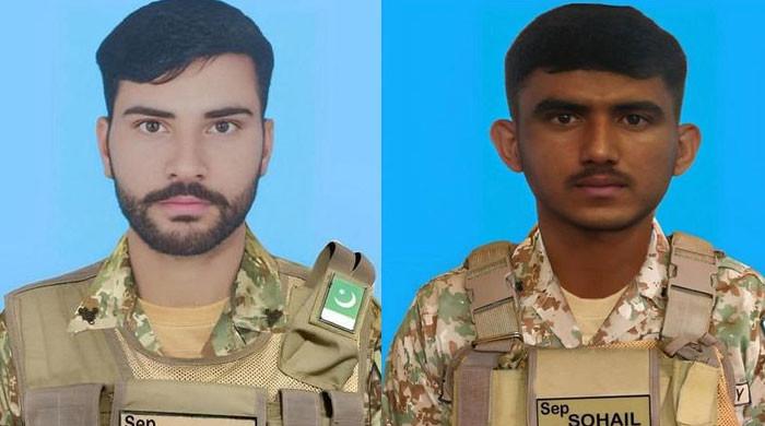 Two soldiers martyred in Mir Ali