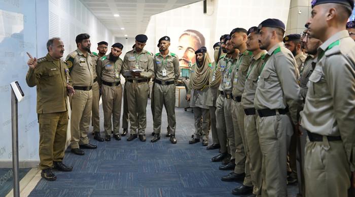 Under-training NH&MP officers visit PSCA