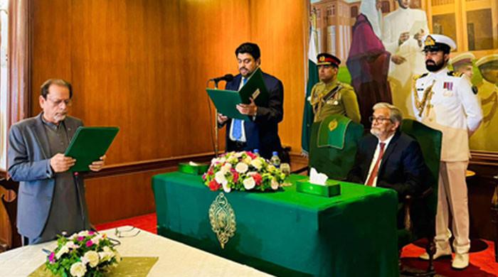 Arts Council president Ahmed Shah takes oath as Sindh’s interim ...
