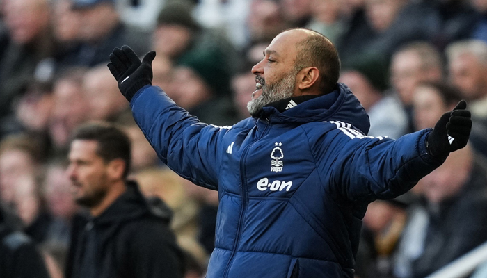 Wood treble gives Nuno first win as Forest boss