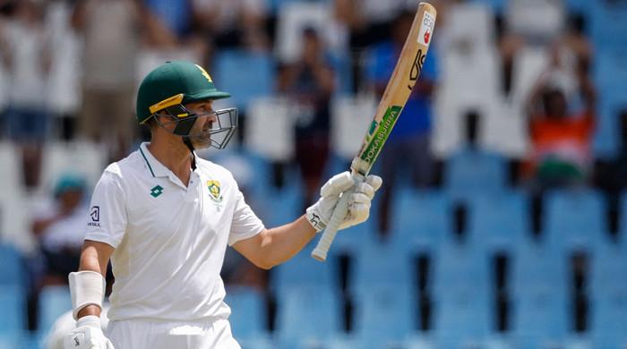 Elgar scores ‘special’ century at his home ground