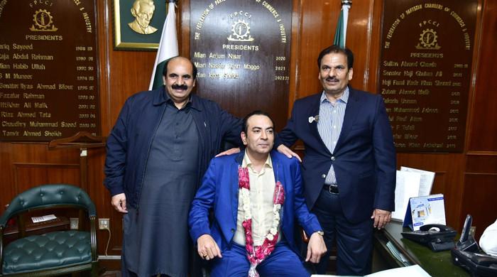 Newly-elected FPCCI president, colleagues assume office