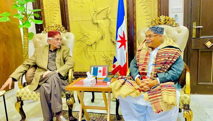 Bashir Memon discusses alliance prospects with Qadir Magsi