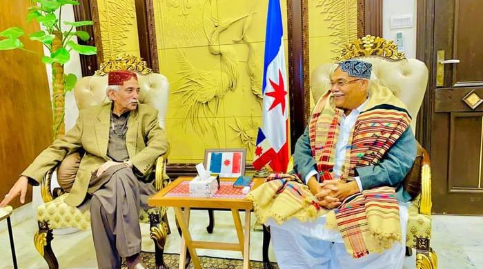 Bashir Memon discusses alliance prospects with Qadir Magsi