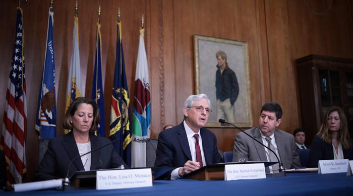 US attorney general denounces surge in threats to public officials