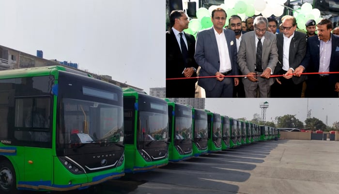 30 hybrid, 50 electric buses added to Karachi fleet