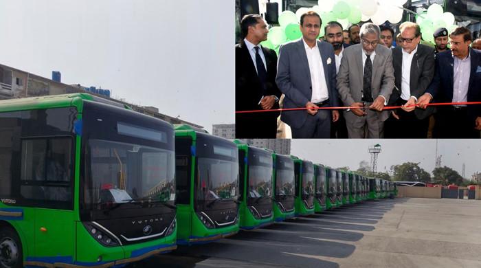 30 hybrid, 50 electric buses added to Karachi fleet