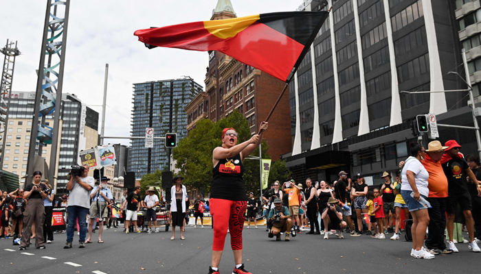Thousands protest Australia Day celebrations
