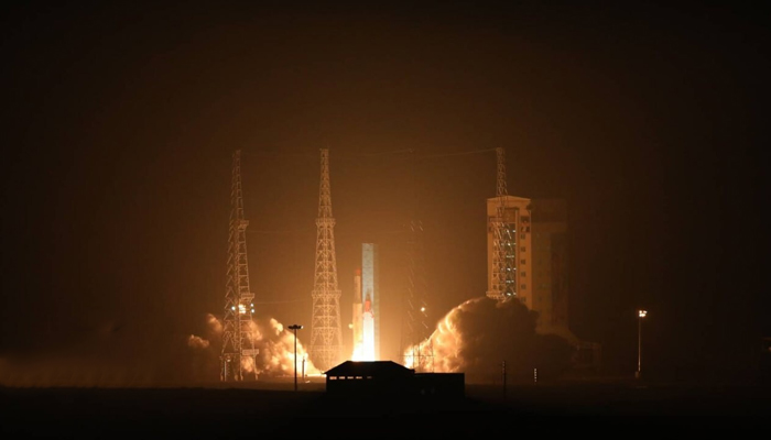 Iran launches three satellites into orbit