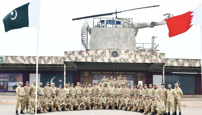 Pak-Bahrain military drill starts in Pabbi
