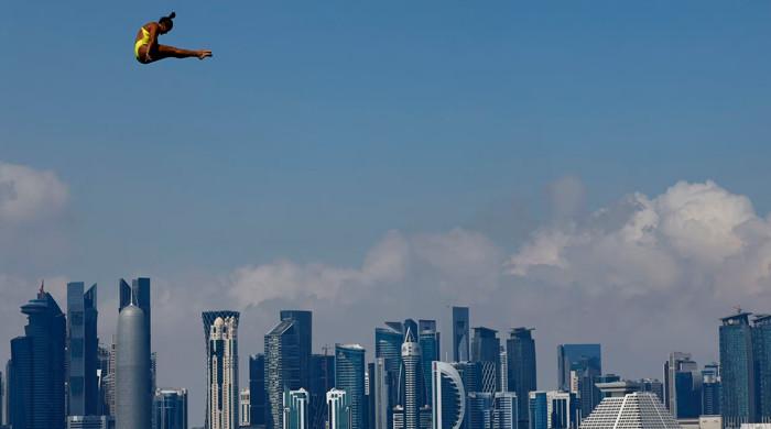 Doha high divers dream of Olympic stage