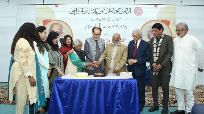 ACP honours Mahmood Sham, Dr Pirzada Qasim