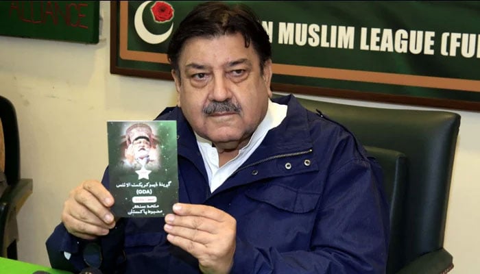 GDA leader dubs Sindh’s interim govt, police ‘B team of PPP’