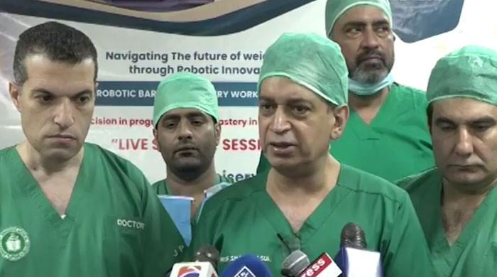 In a first, robotic surgery performed on diabetic patient at Jinnah ...
