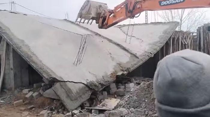 Drive against illegal constructions in G-12 launched