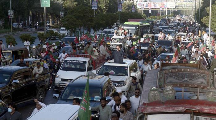 PTI holds march to demand founder’s release