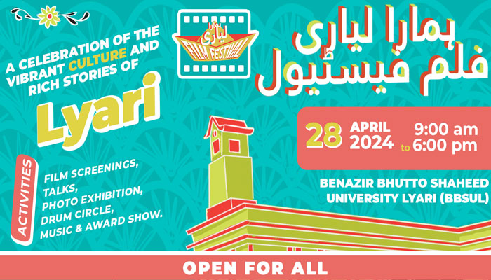 Hamara Lyari Film Festival at BBSUL tomorrow