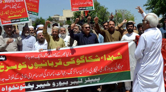 Walks, rallies mark Labour Day in KP