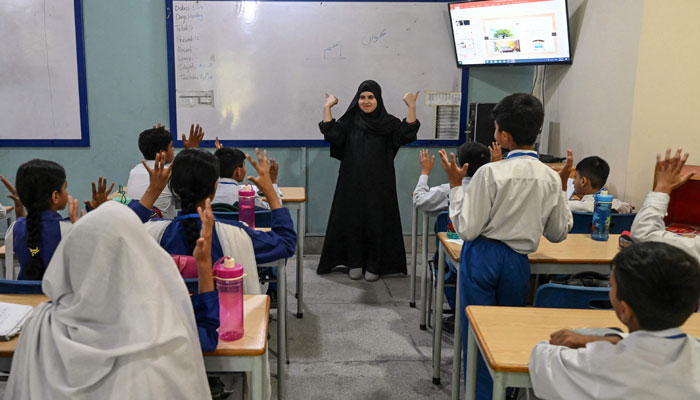 For deaf children in Pakistan, school is life