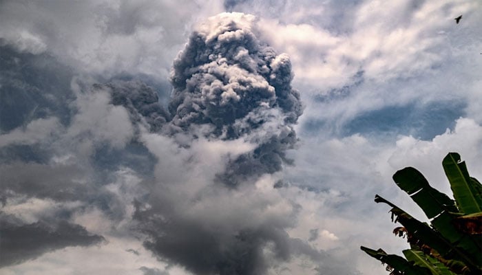 Indonesia volcano erupts, spews ash 7 km into the sky