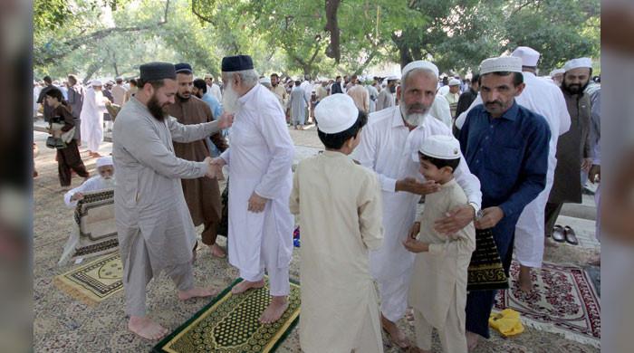 Eid celebrated in KP with zeal