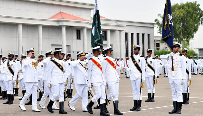Passing-out parade at PNA