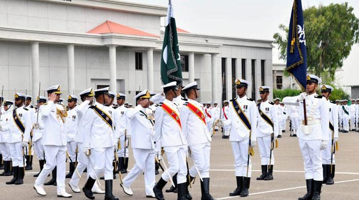 Passing-out parade at PNA