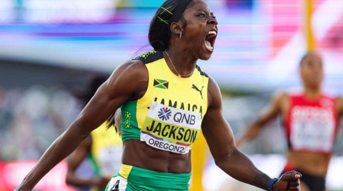 Jackson tops Jamaican 200 heats in Olympic sprint double bid