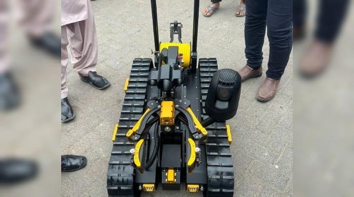 Karachi police deploy robot for Muharram processions security