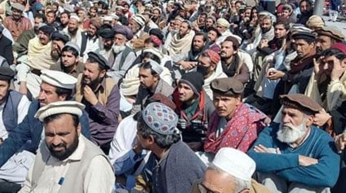 Protest staged in Bannu against rising lawlessness