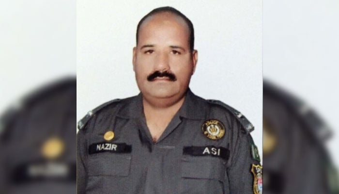 Martyred ASI paid tributes